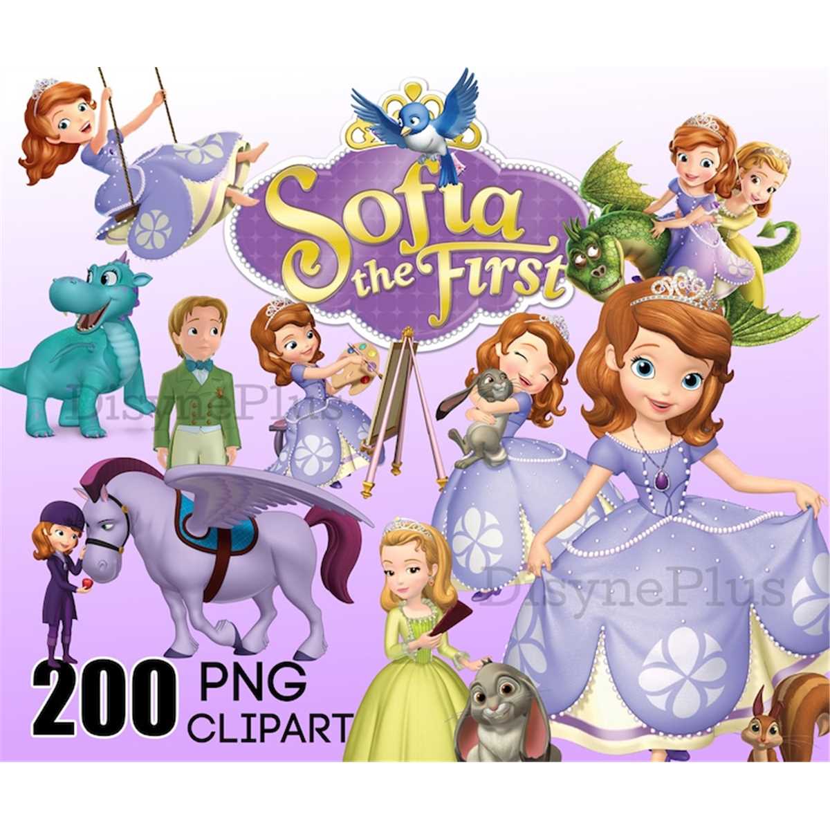 Sophia the First PNG, Sophia clipart bundle, Instant Downloa | Inspire ...