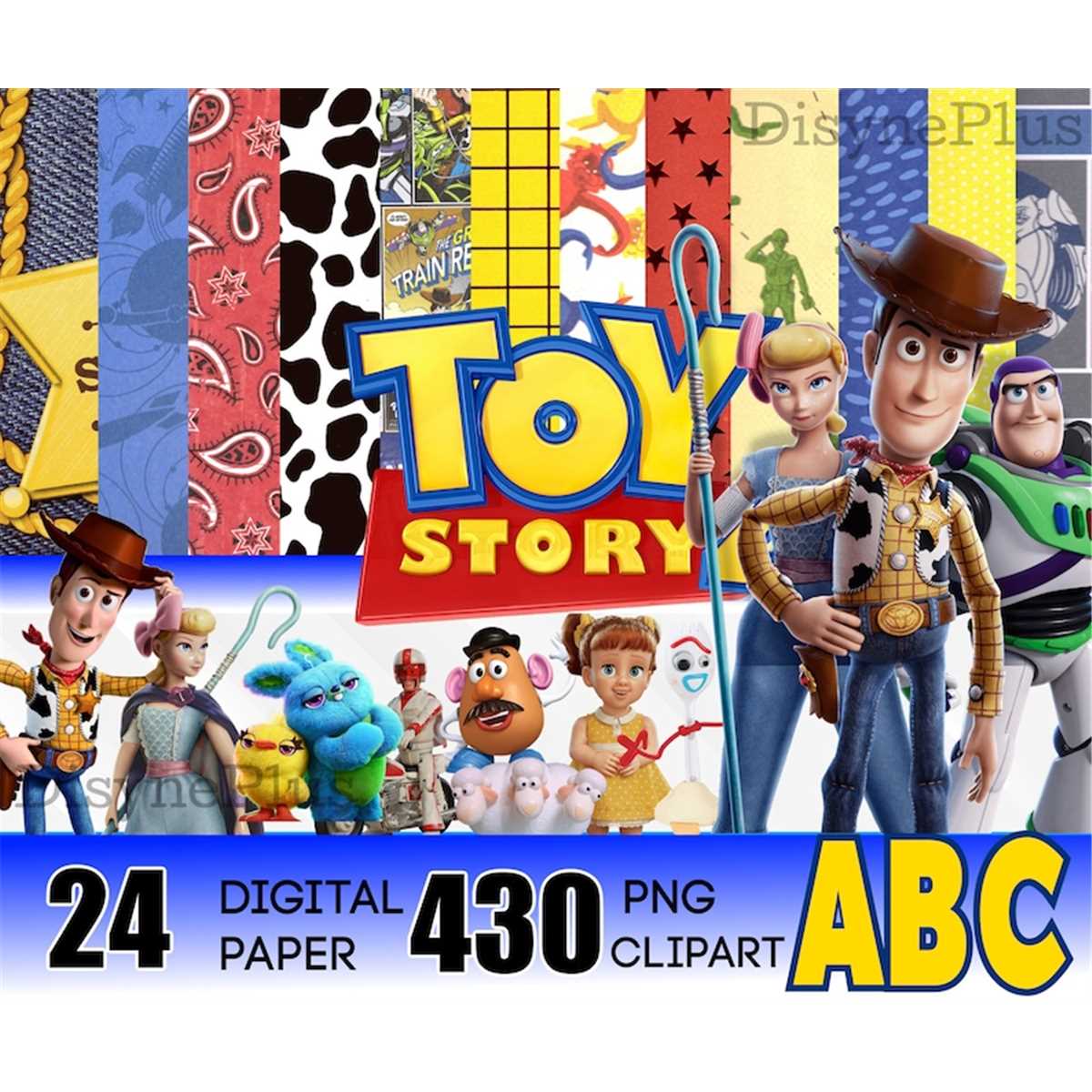 Toy Story Digital Paper, Toy Story Clipart, Toy Story PNG In | Inspire ...