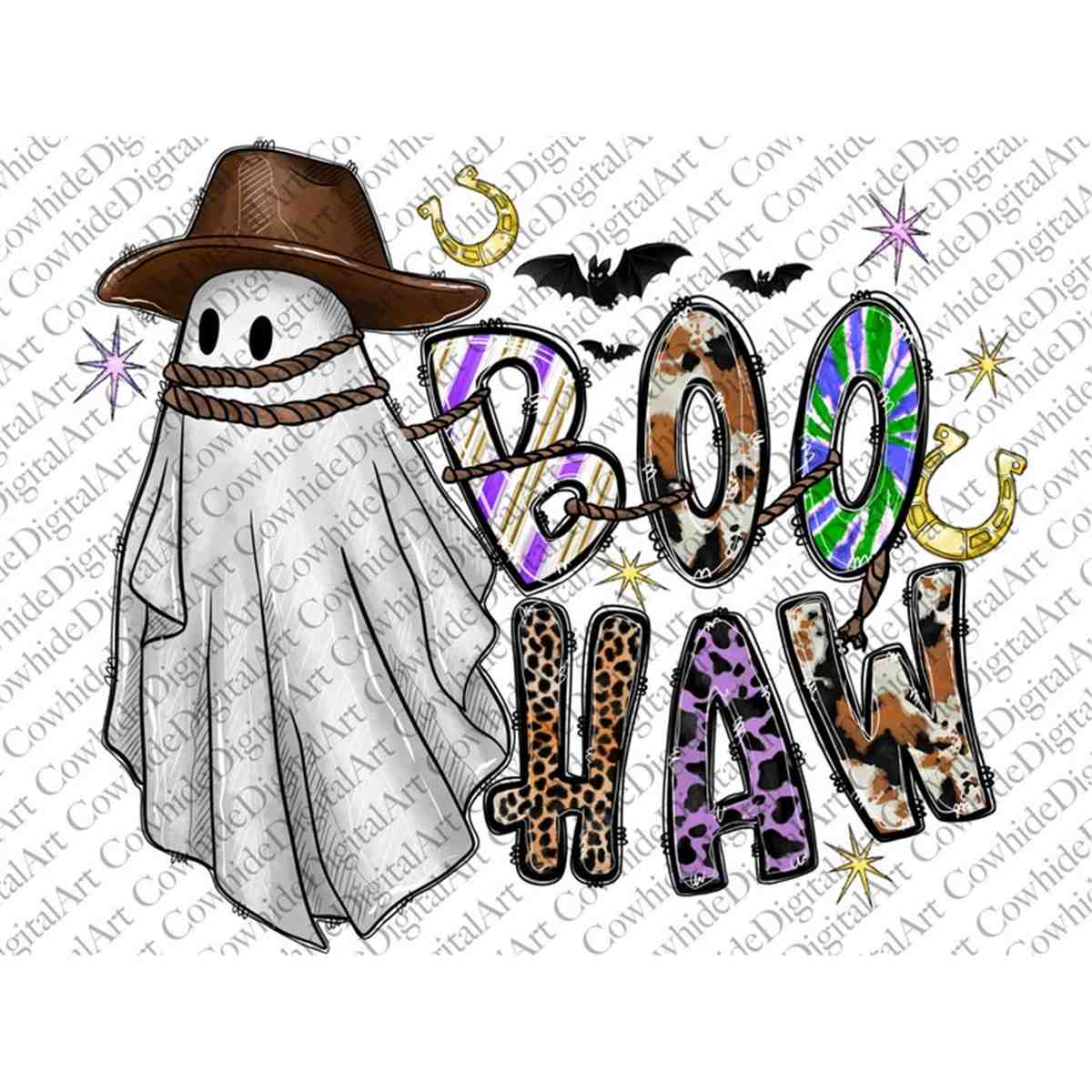 Boo Haw PNG, Halloween PNG, Western Halloween PNG, Retro Hal | Inspire ...