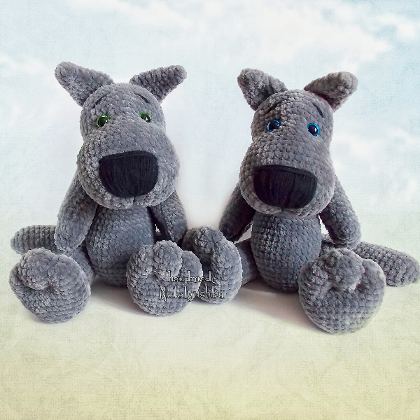 Handmade soft Wolf, Big plush toy, Friend for a little boy, | Inspire ...