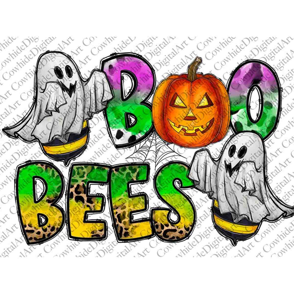 Boo Bees Png, Bee Png, Happy Halloween Png, Boo Png, Spooky | Inspire Uplift
