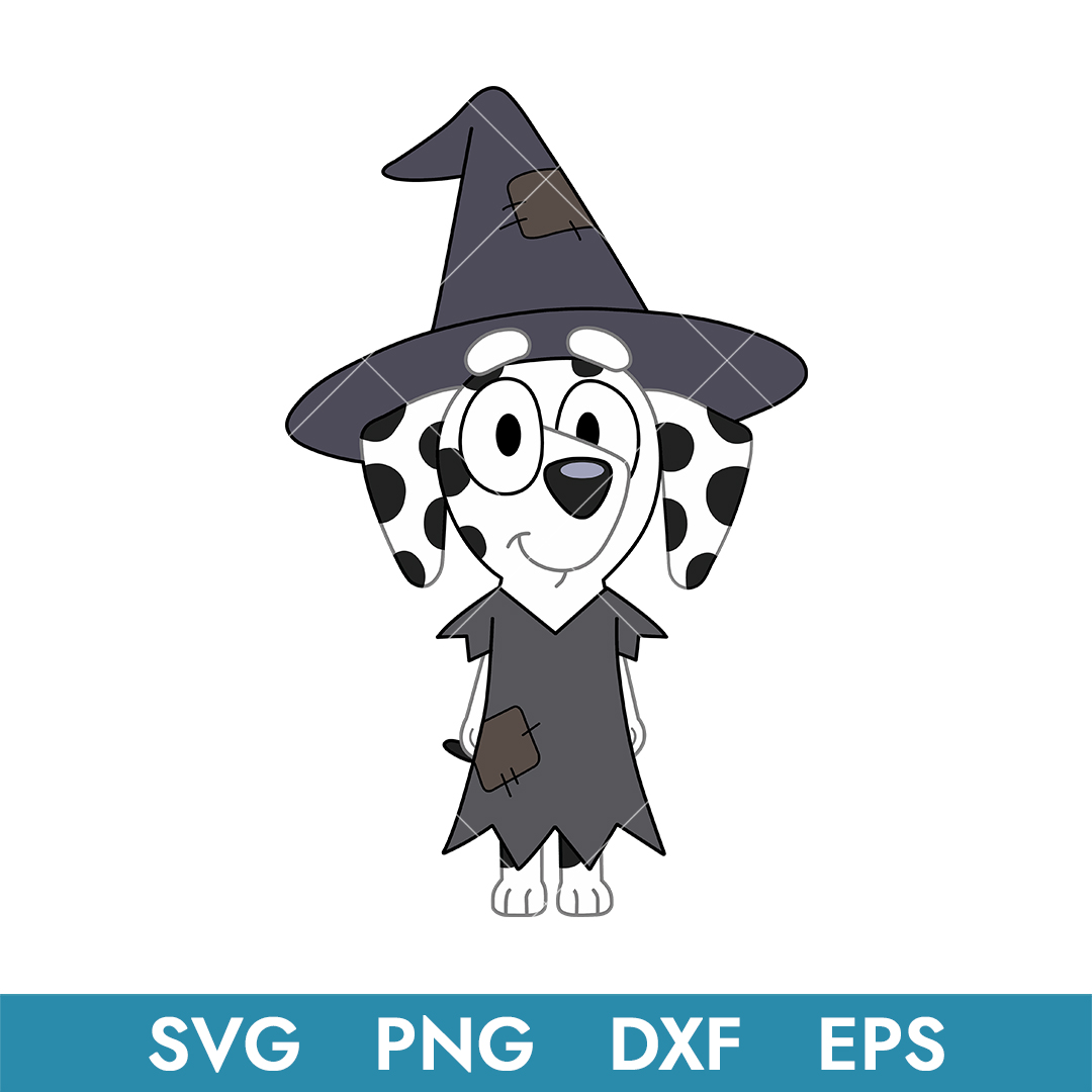 Bluey Chloe Halloween Svg, Blue, Bluey Svg, Blue Dog, Bluey | Inspire ...