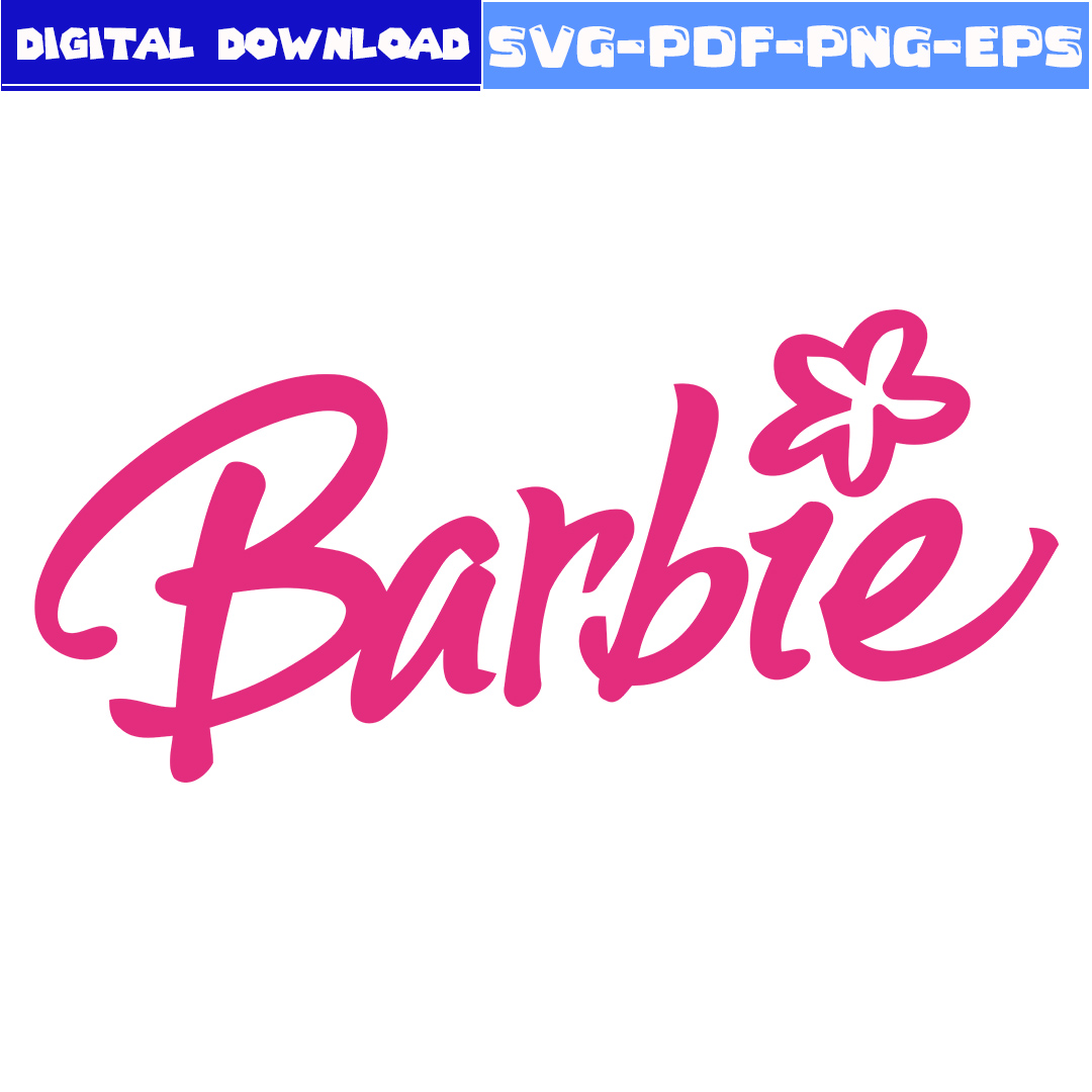 Barbie Logo Svg, Barbie Girl Svg, Barbie Svg, Girl Svg, Barb | Inspire ...