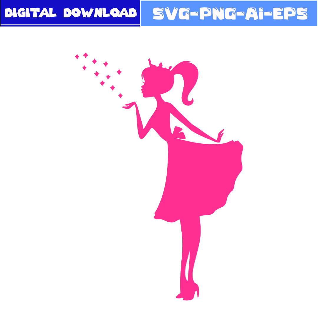 Barbie Princess Svg, Princess Svg, Barbie Girl Svg, Barbie S | Inspire ...