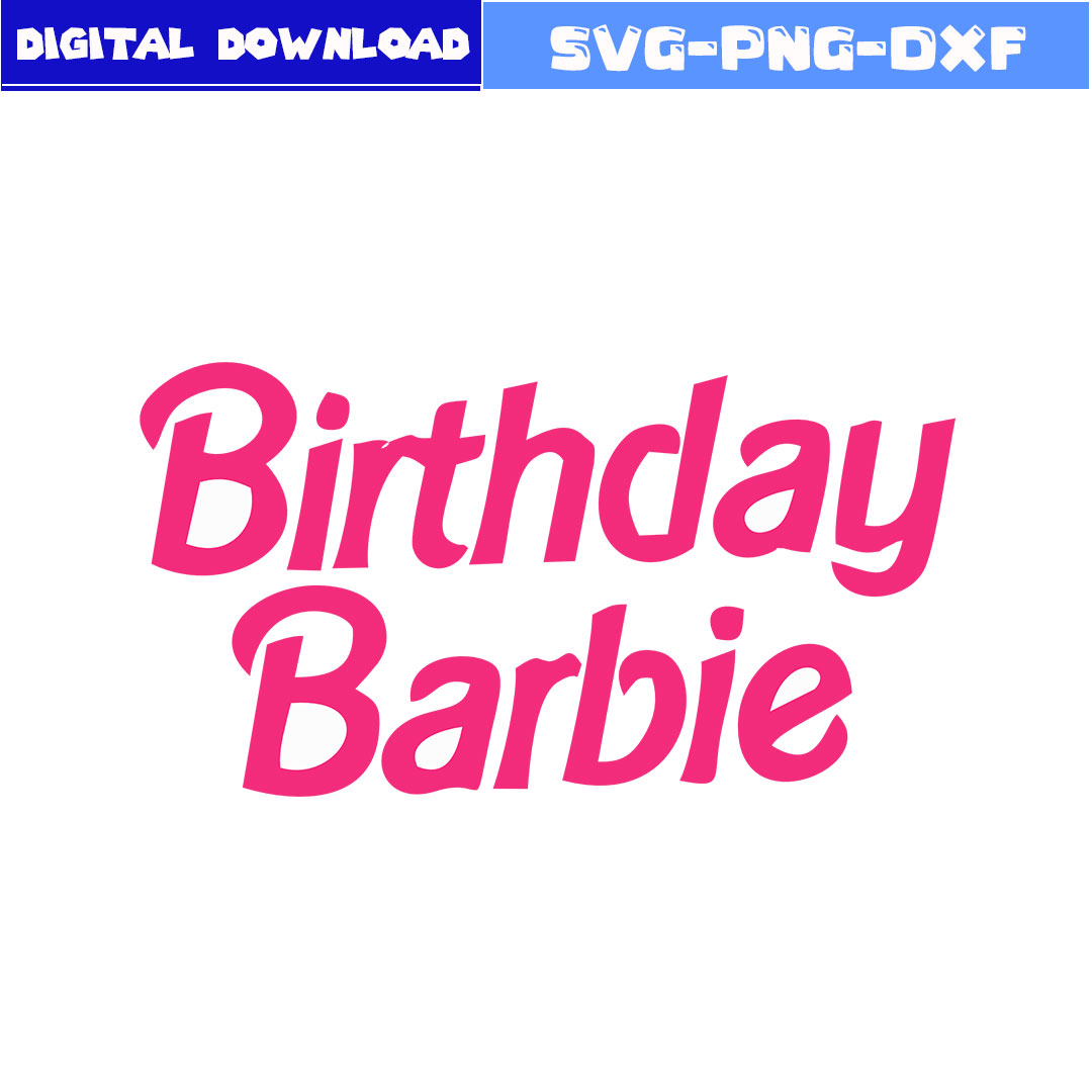 Birthday Barbie Svg, Barbie Princess Svg, Princess Svg, Barb | Inspire ...