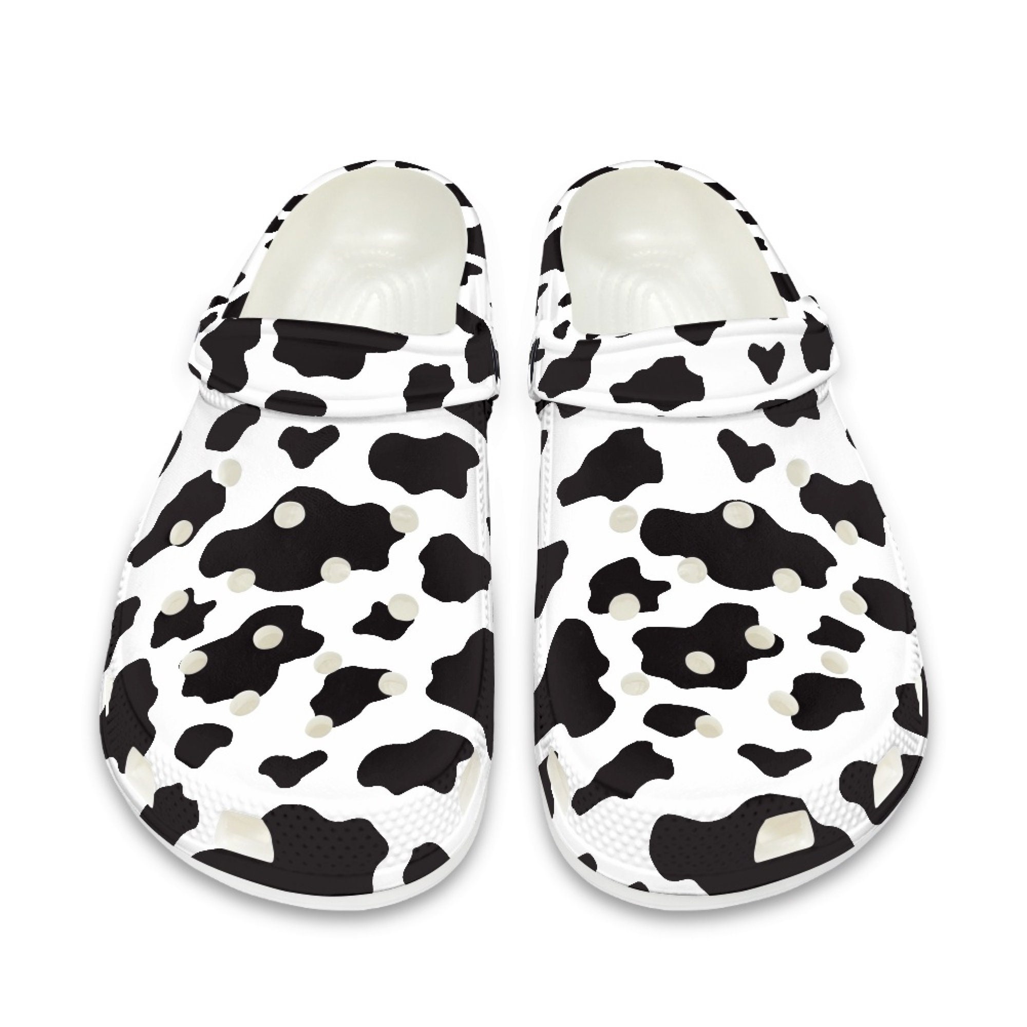 Black Cow Crocs, Animals, Black Cow Clog Shoes Unisex, Anima | Inspire ...