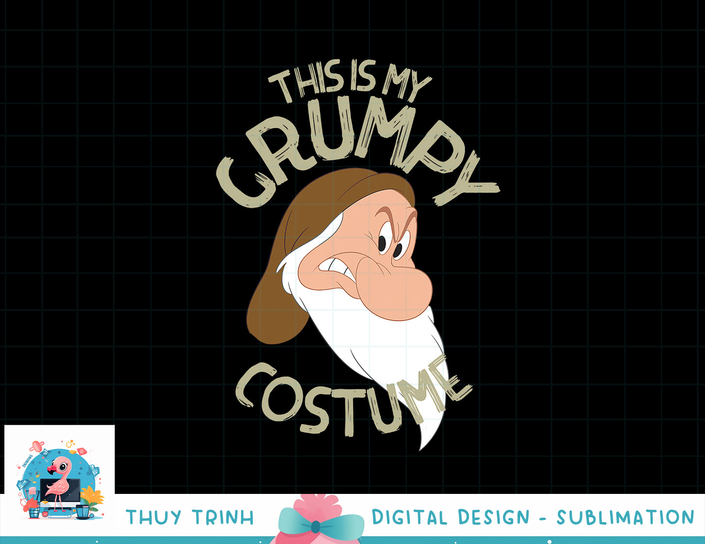 Disney Snow White This Is My Grumpy Costume Halloween png, s | Inspire ...