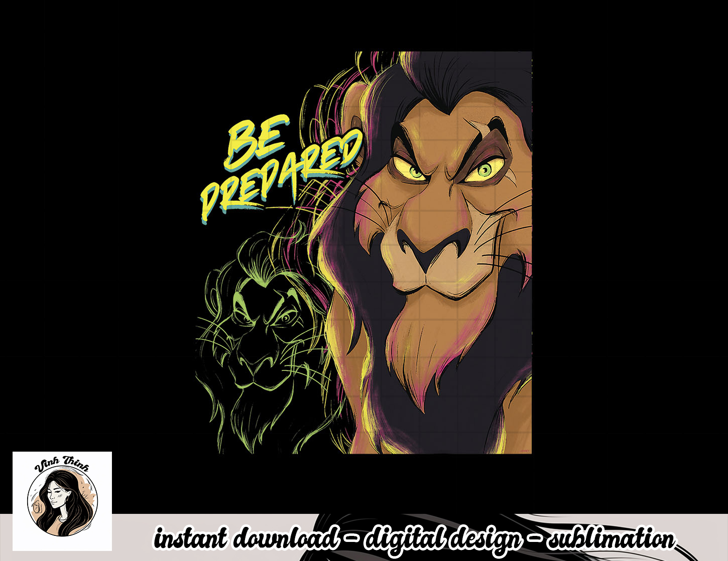 Disneys The Lion King Scar Be Prepared Villains Halloween pn - Inspire ...