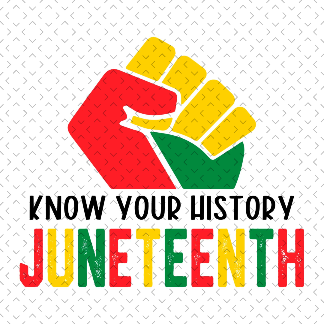 Know Your History Juneteenth Svg, Juneteenth Day Svg,Junetee - Inspire ...