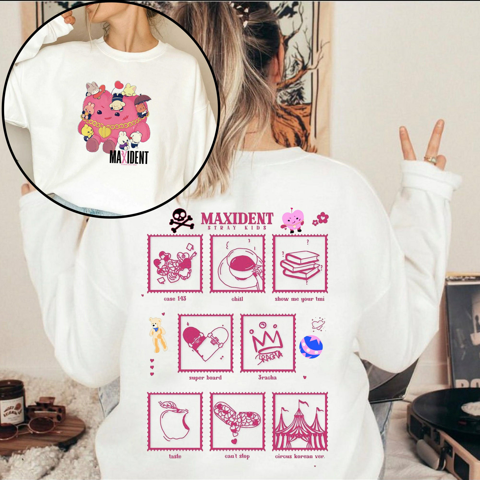 Stray Kids Maxident Track List Album Shirt, New Album | Inspire Uplift