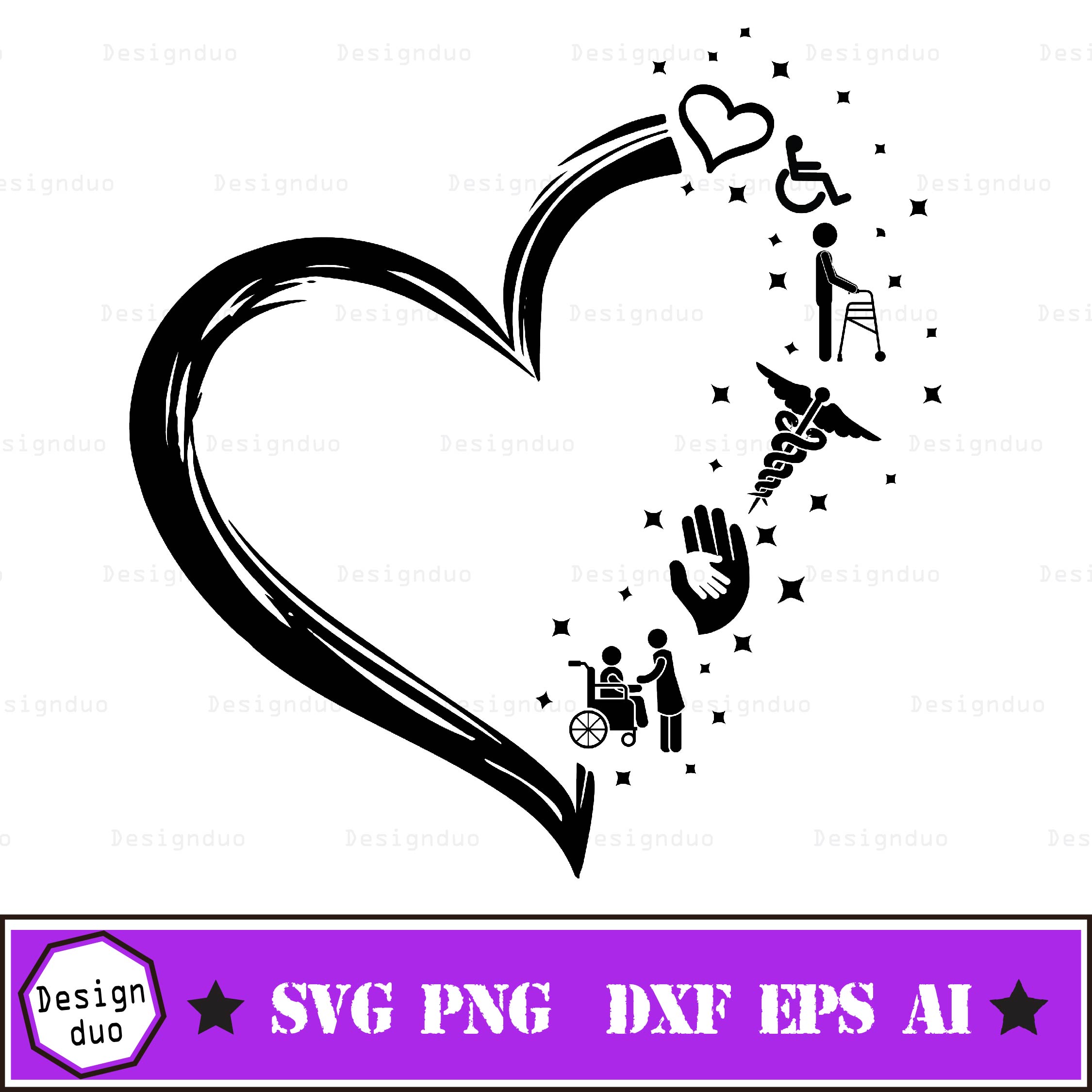 Disability Support SVG - Helping Hands Svg - Heart Svg - Rea | Inspire ...