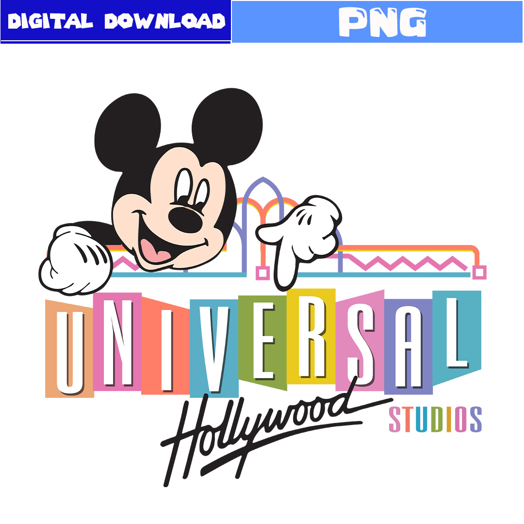 Universal Hollywood Studio Png, Mickey Mouse Png, Disney Png | Inspire ...
