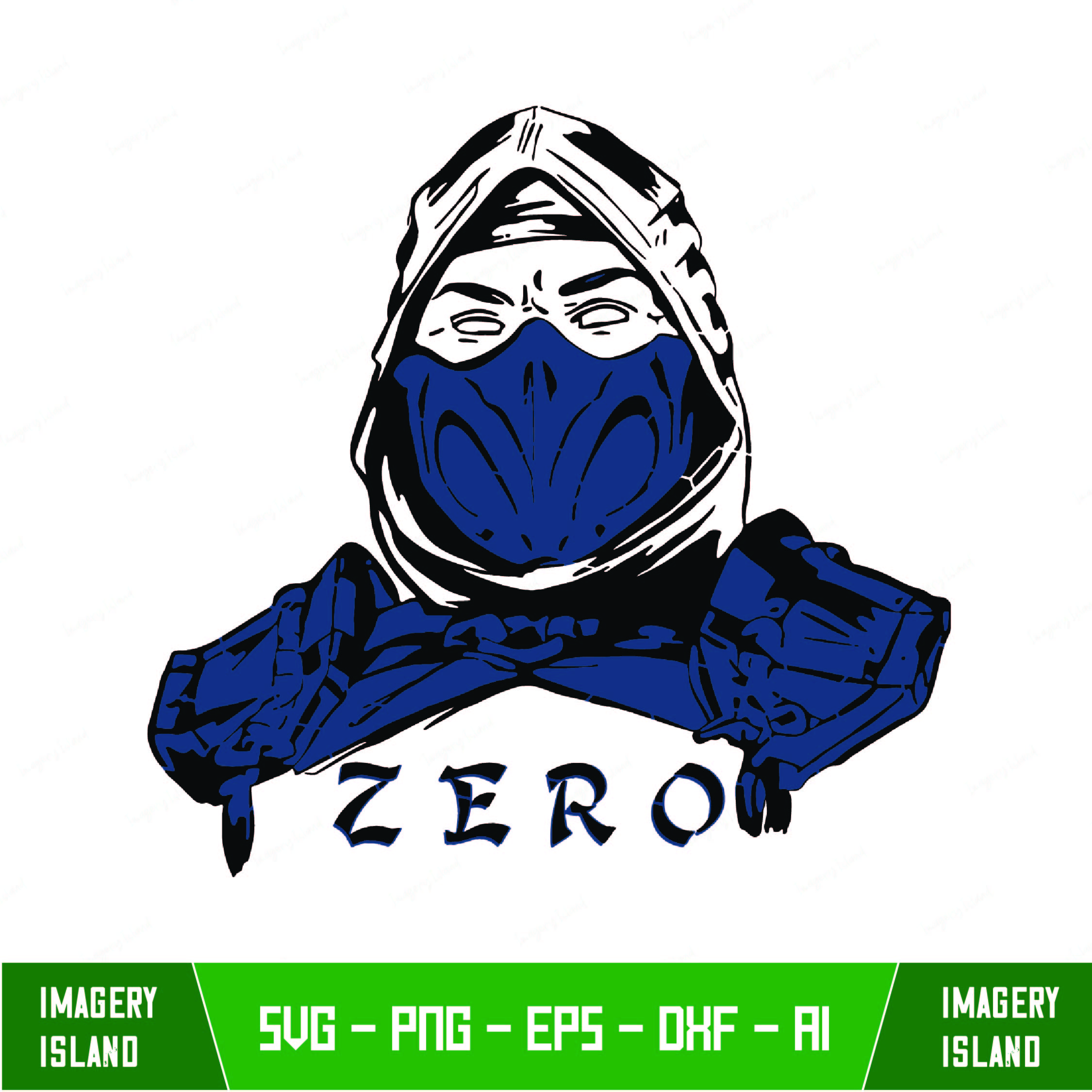 Zero Mortal Kombat Svg, Zero Svg, Mortal Kombat Svg - Inspire Uplift