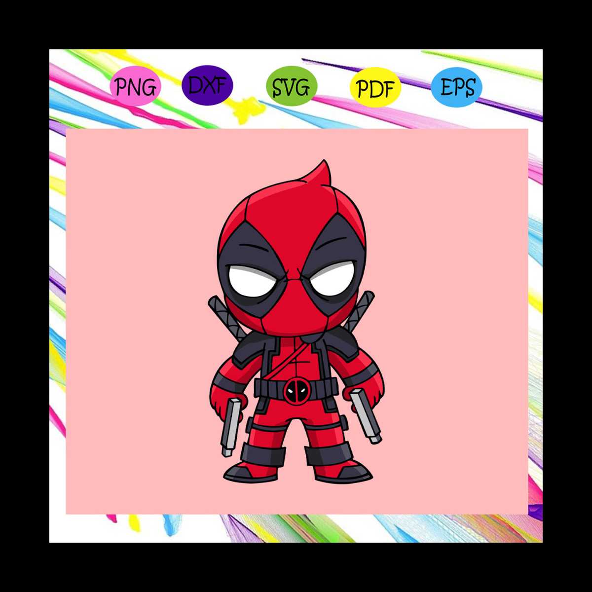 Kawaii deadpool svg, marvel svg, marvel deadpool svg, deadpo | Inspire ...