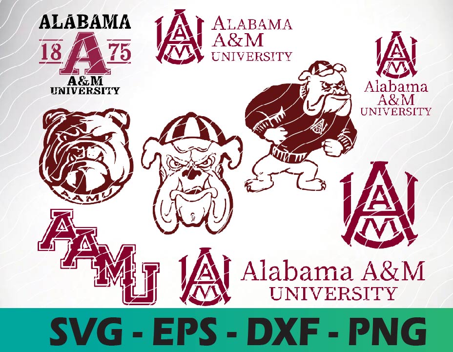 Alabama A&M University Artwork HBCU Collection, SVG, PNG, EP - Inspire ...