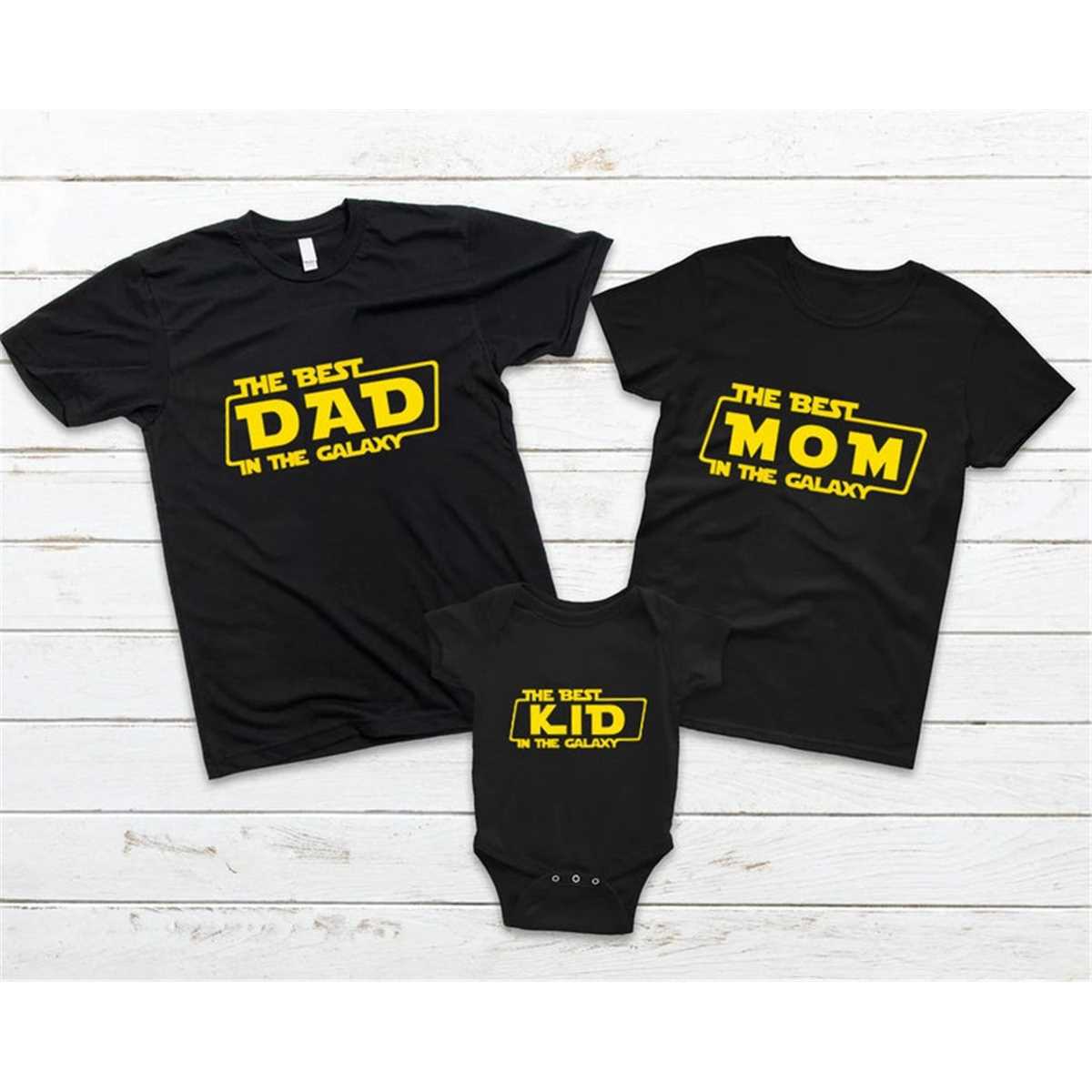 Star Wars Best Family Shirts, Best Dad In The Galaxy, Best M | Inspire ...