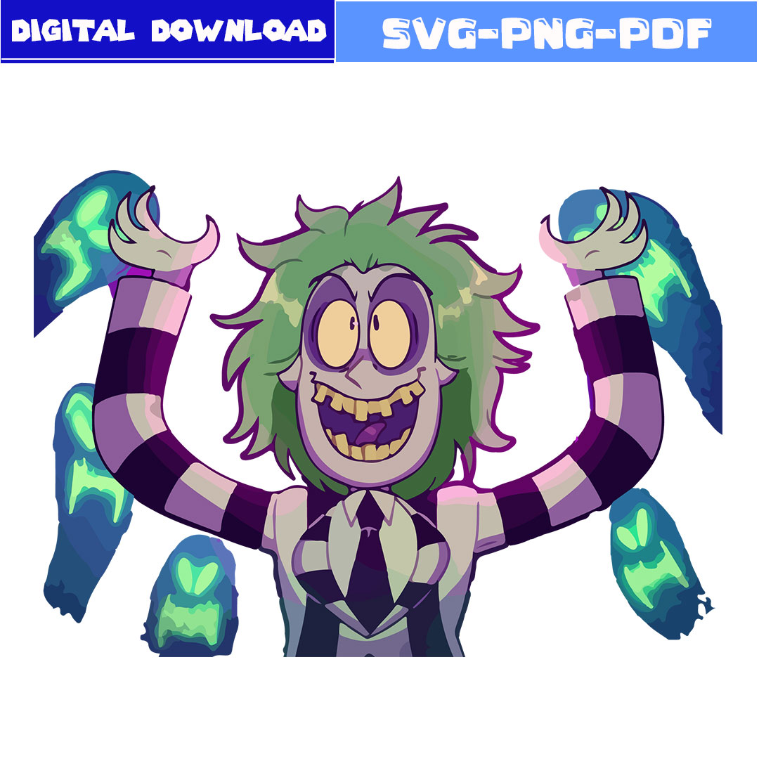 Beetlejuice Svg, Ghost Svg, Lydia Svg, Horror Movie Svg, Hor - Inspire ...