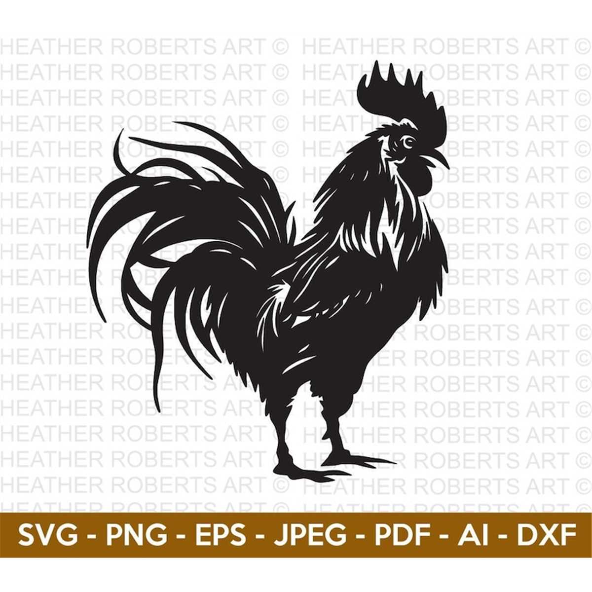 Rooster SVG, Chicken Svg, Farm Animals SVG, Farmhouse SVG, F | Inspire ...