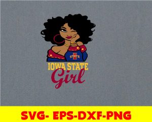 iowa state girl, svg, png, eps, dxf, NCAA teams | Inspire Uplift