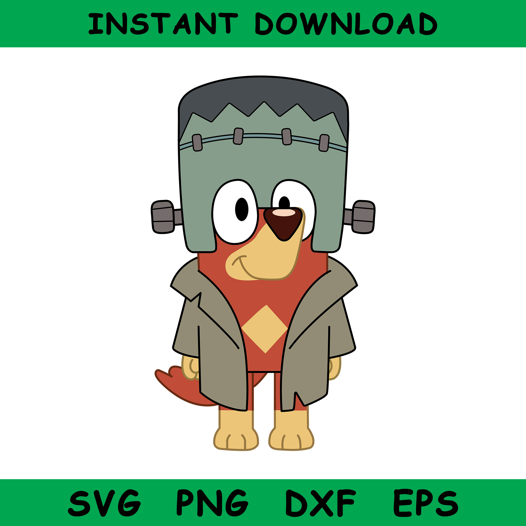 Bluey Rusty Halloween Svg, Bluey Halloween Svg, Bluey Svg, C | Inspire ...