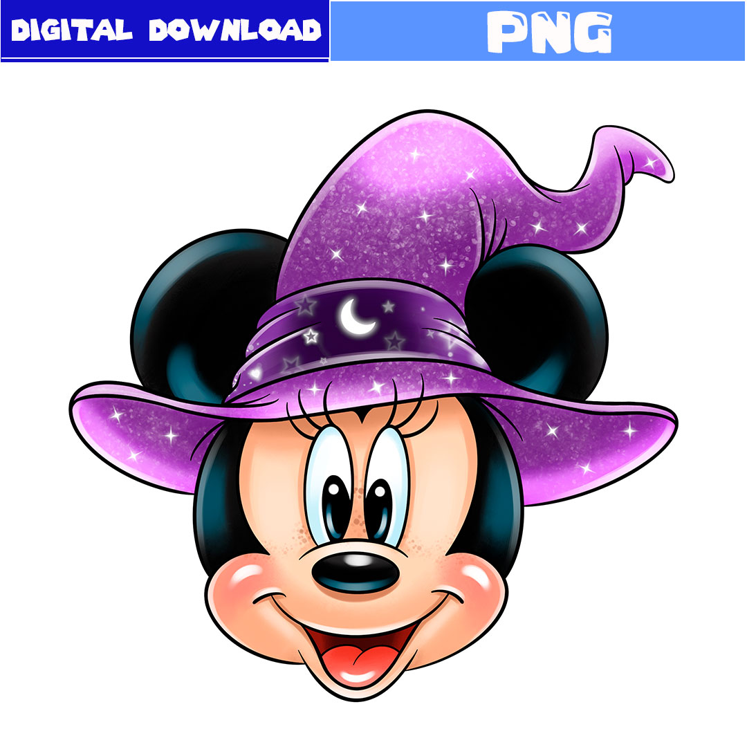 Minnie Mouse Png, Minnie Mouse Face Png, Halloween Minnie Mo | Inspire ...