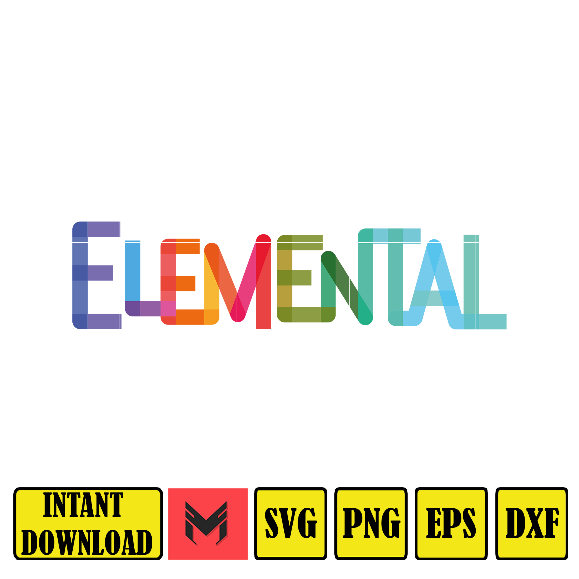 Elemental clipart set Svg, Elemental Svg cut files for Cricu | Inspire ...