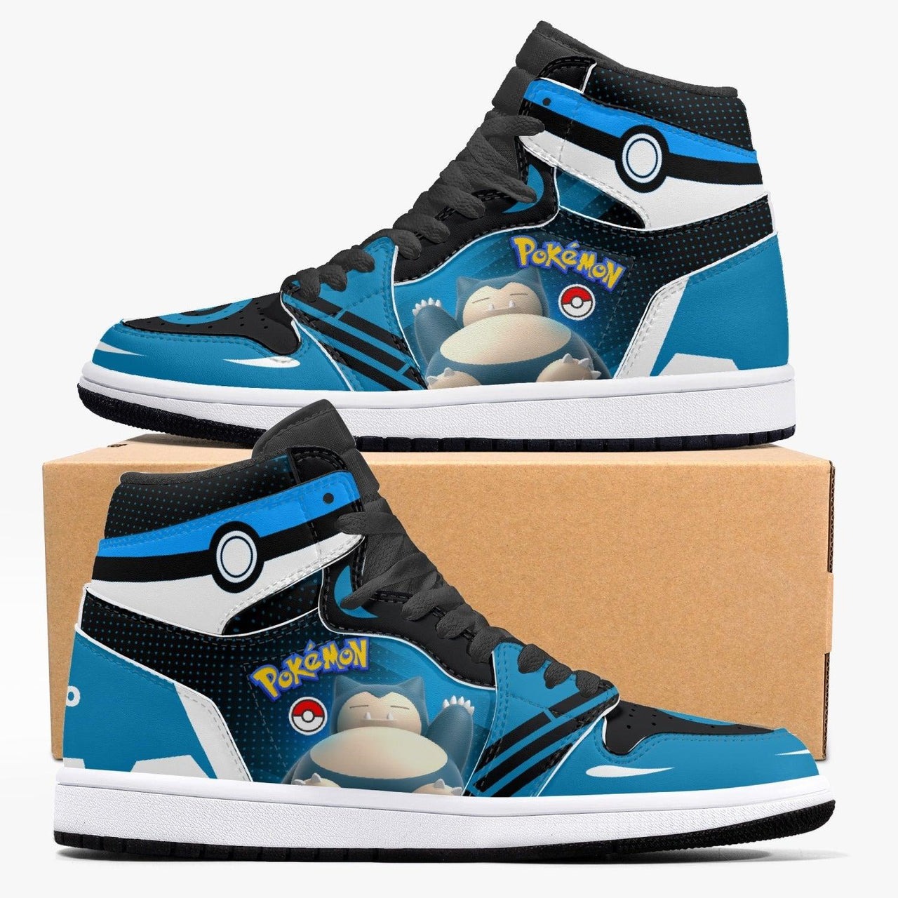 Pokemon Snorlax JD1 Shoes, Sakata Gintoki Gintama Jordan 1 S - Inspire ...