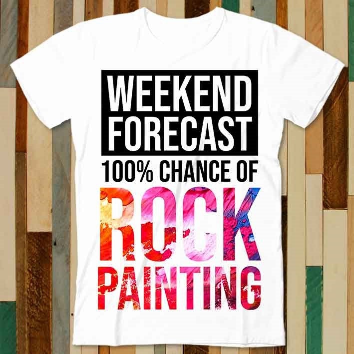 Weekend Forecast 100 Chance of Rock Band Music Poster Painti | Inspire ...