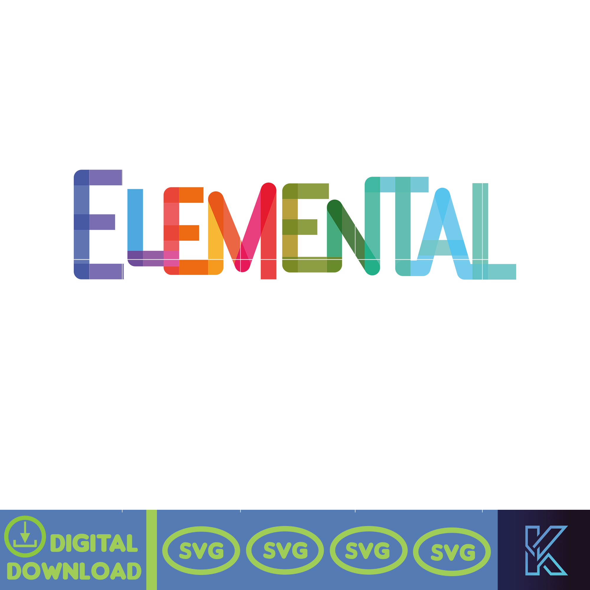 Elemental clipart set Svg, Elemental Svg cut files for Cricu - Inspire ...
