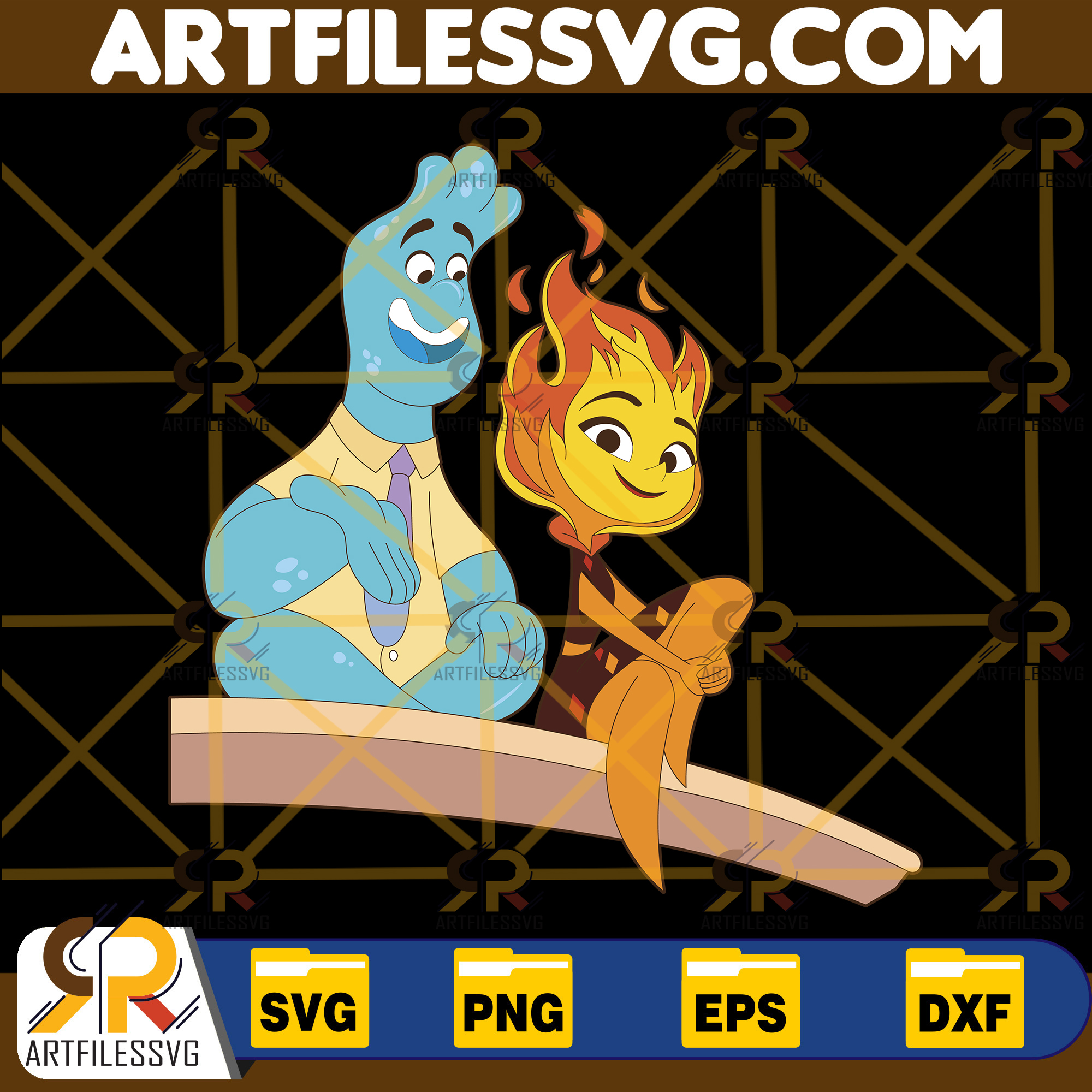 Elemental clipart set Svg, Elemental Svg cut files for Cricu - Inspire ...