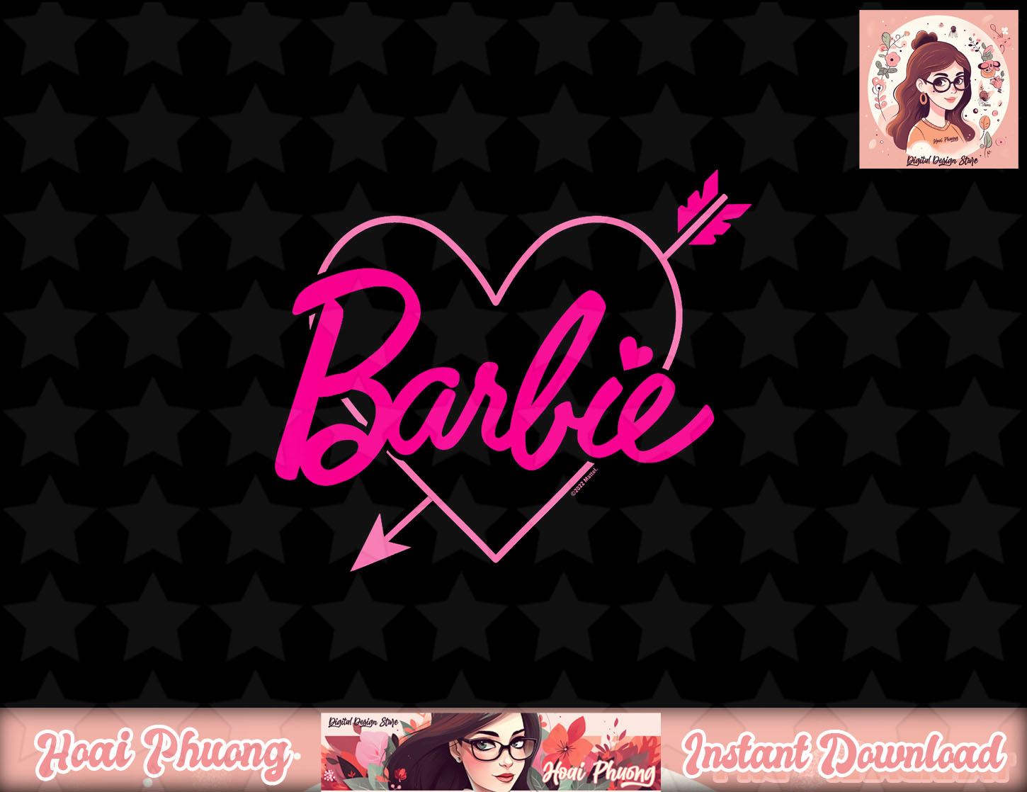 Barbie - Barbie Arrow Heart png, sublimation copy | Inspire Uplift