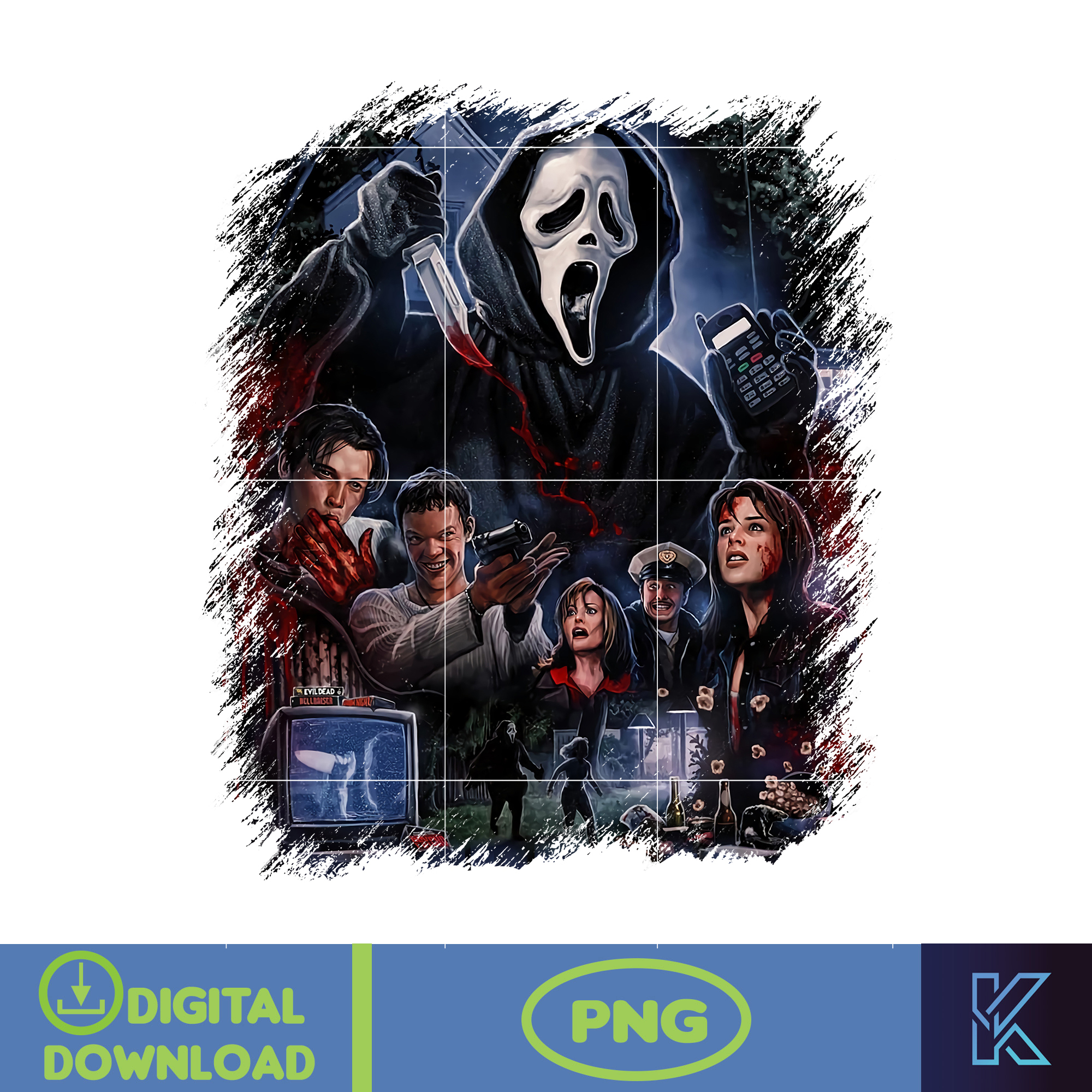 Horror Characters PNG, Horror Movies png, Horror Halloween P | Inspire ...