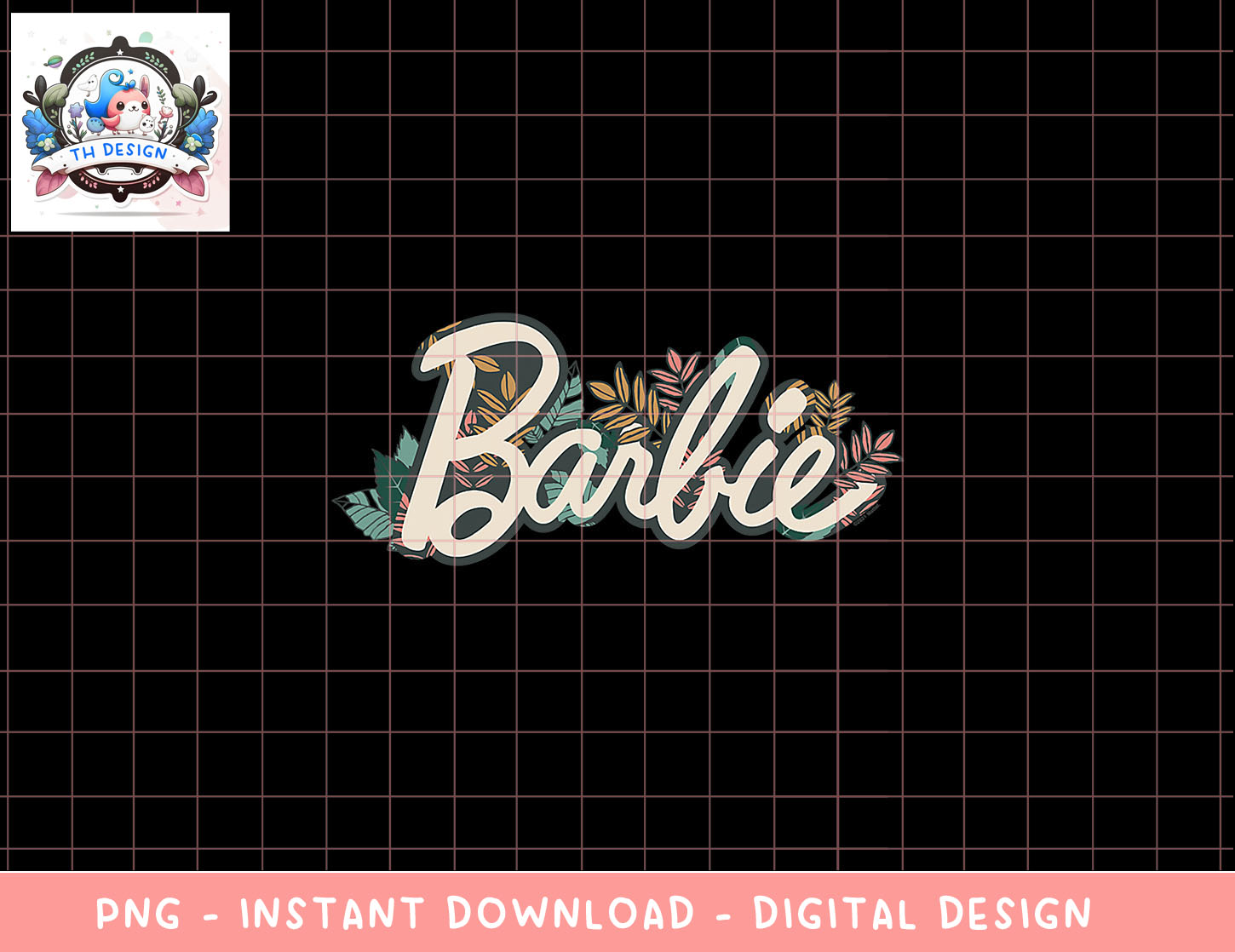 Barbie - Barbie Tropical Logo png, sublimation copy | Inspire Uplift