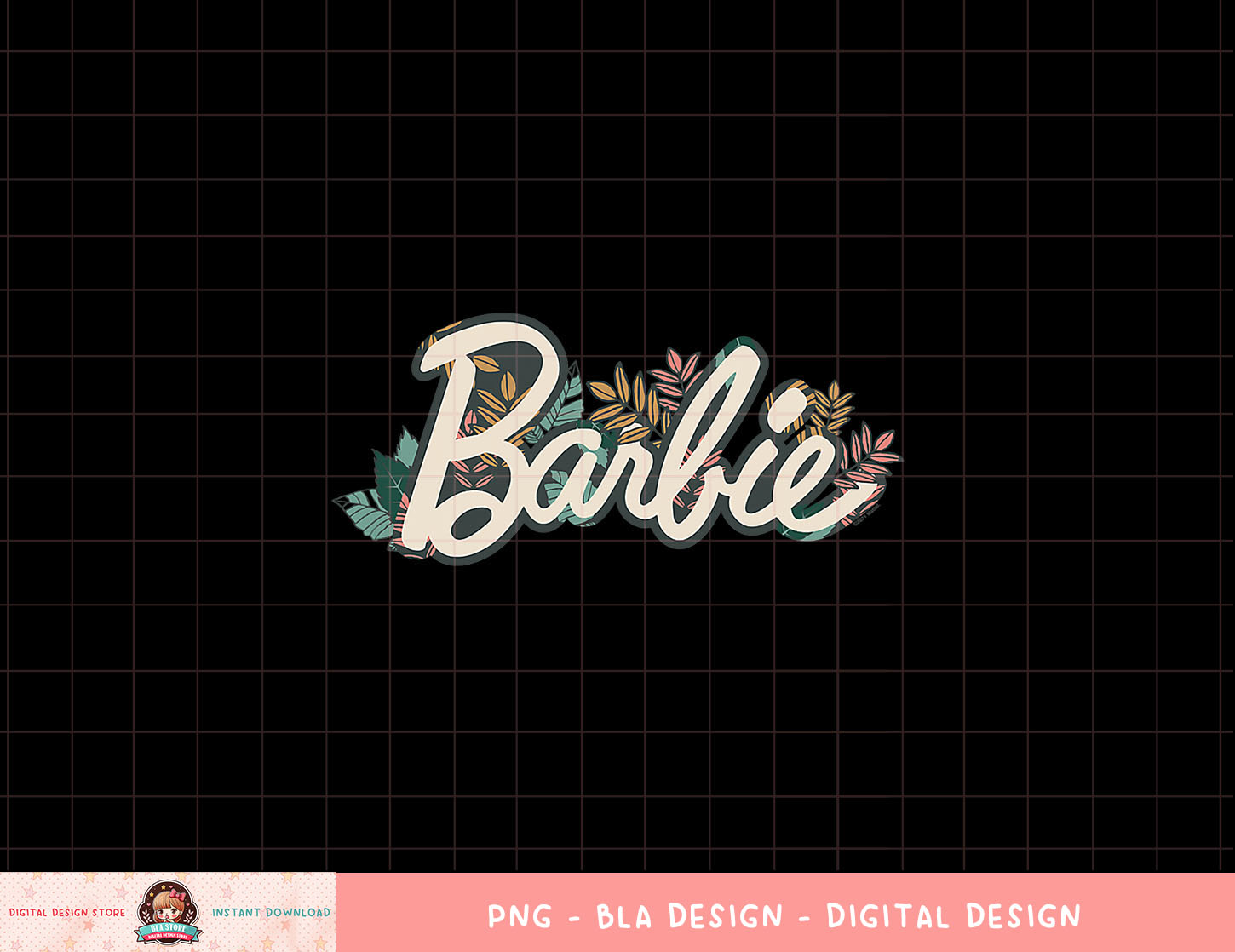 Barbie - Barbie Tropical Logo png, sublimation copy | Inspire Uplift