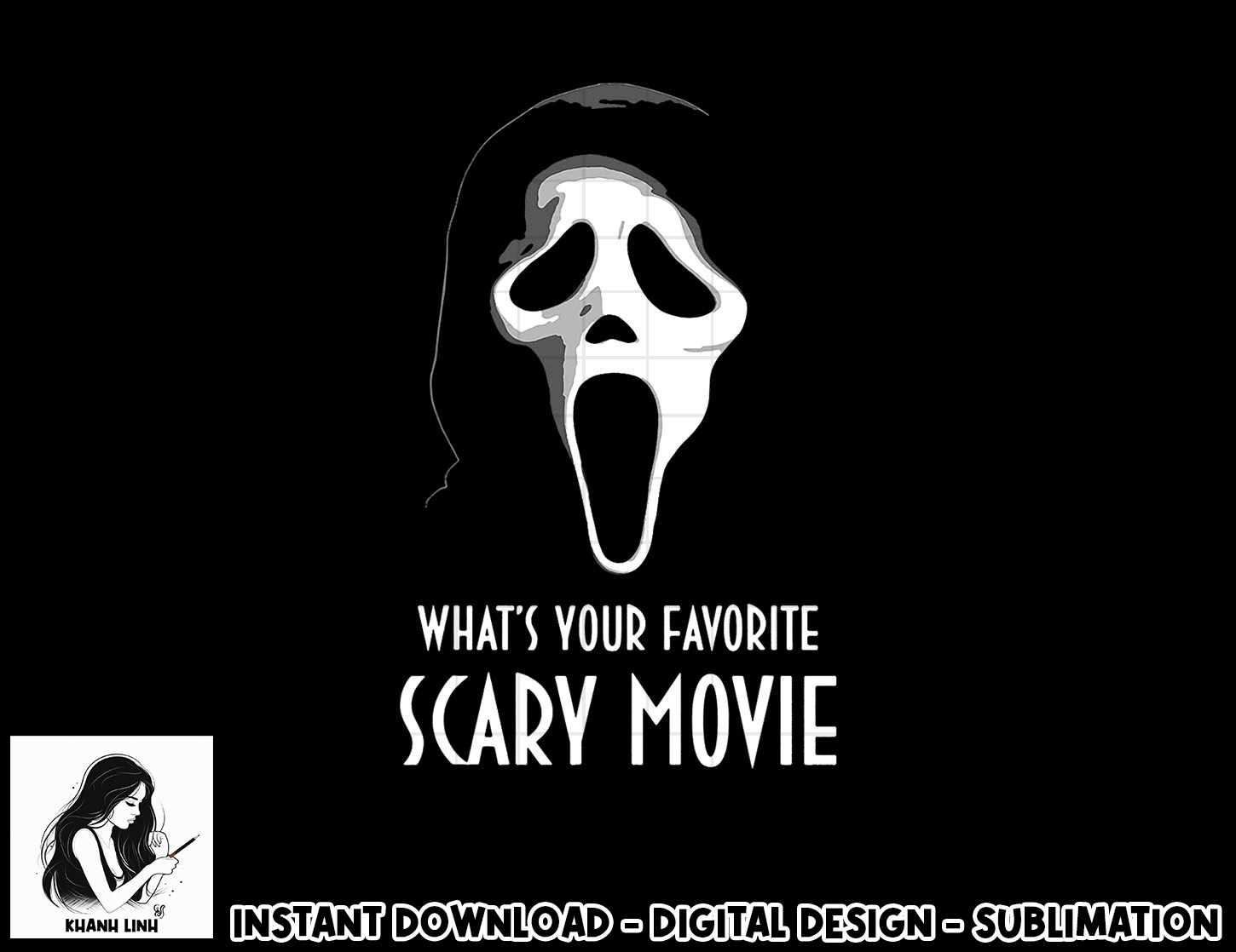 ghostface whats your favorite scary movie halloween copy - Inspire Uplift