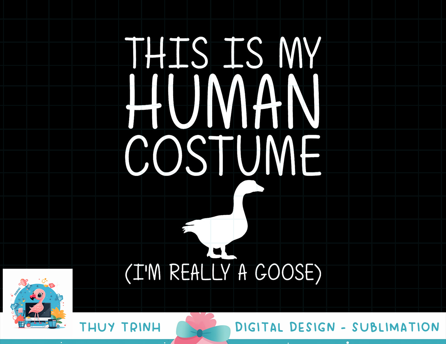 Goose Easy Halloween Human Costume Waterfowl Animal DIY Gift | Inspire ...