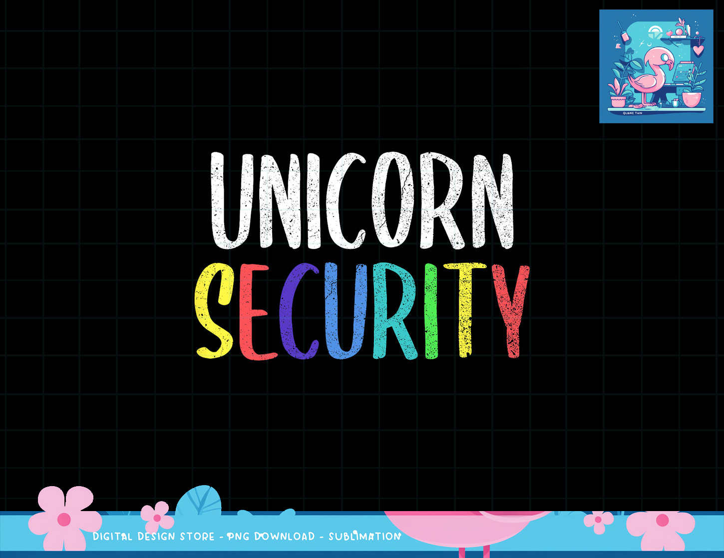 Halloween Dad Mom Daughter Adult Costume, Unicorn Security p - Inspire Uplift