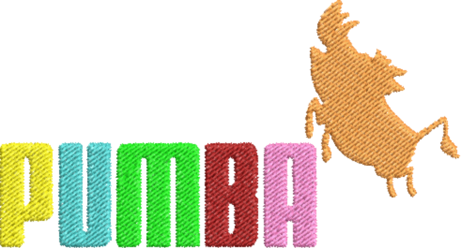 Pumba embroidery design | Inspire Uplift