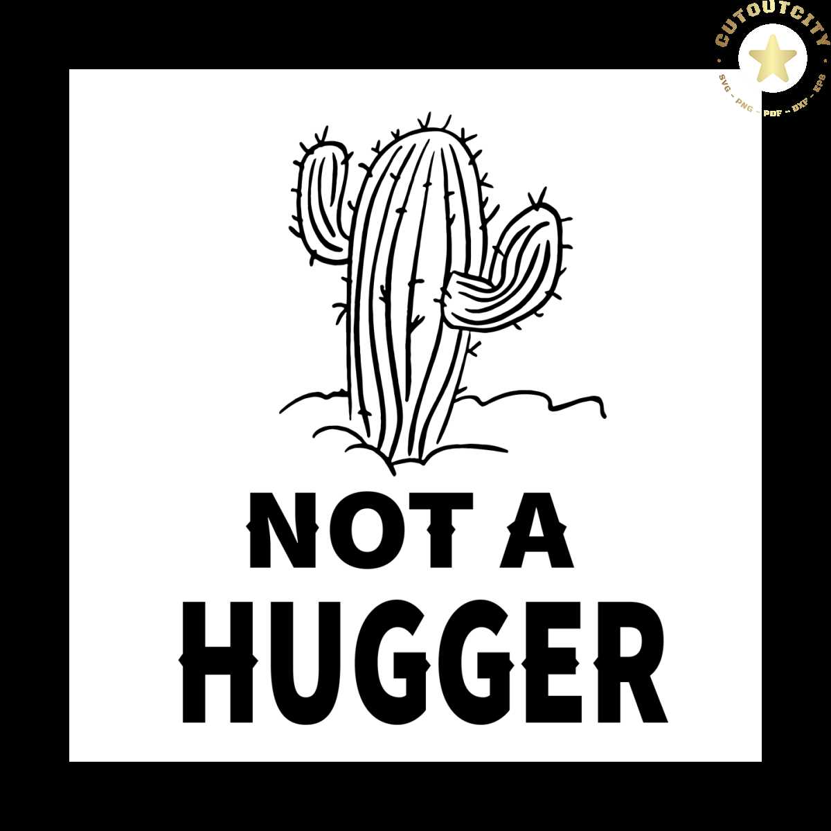Not A Hugger, Trending Svg, Funny Saying Svg, Sarcastic Svg, | Inspire ...