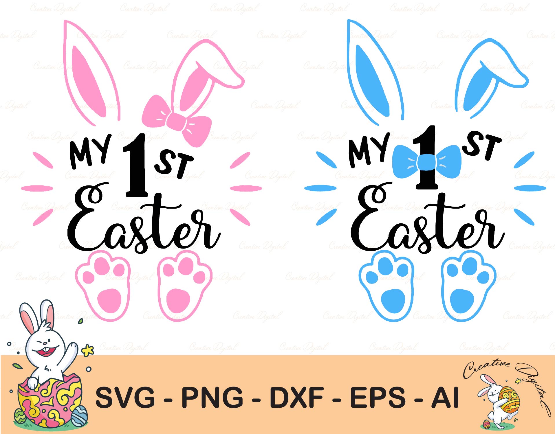 My First Easter Svg,My first Easter SVG PNG Files for cuttin | Inspire ...