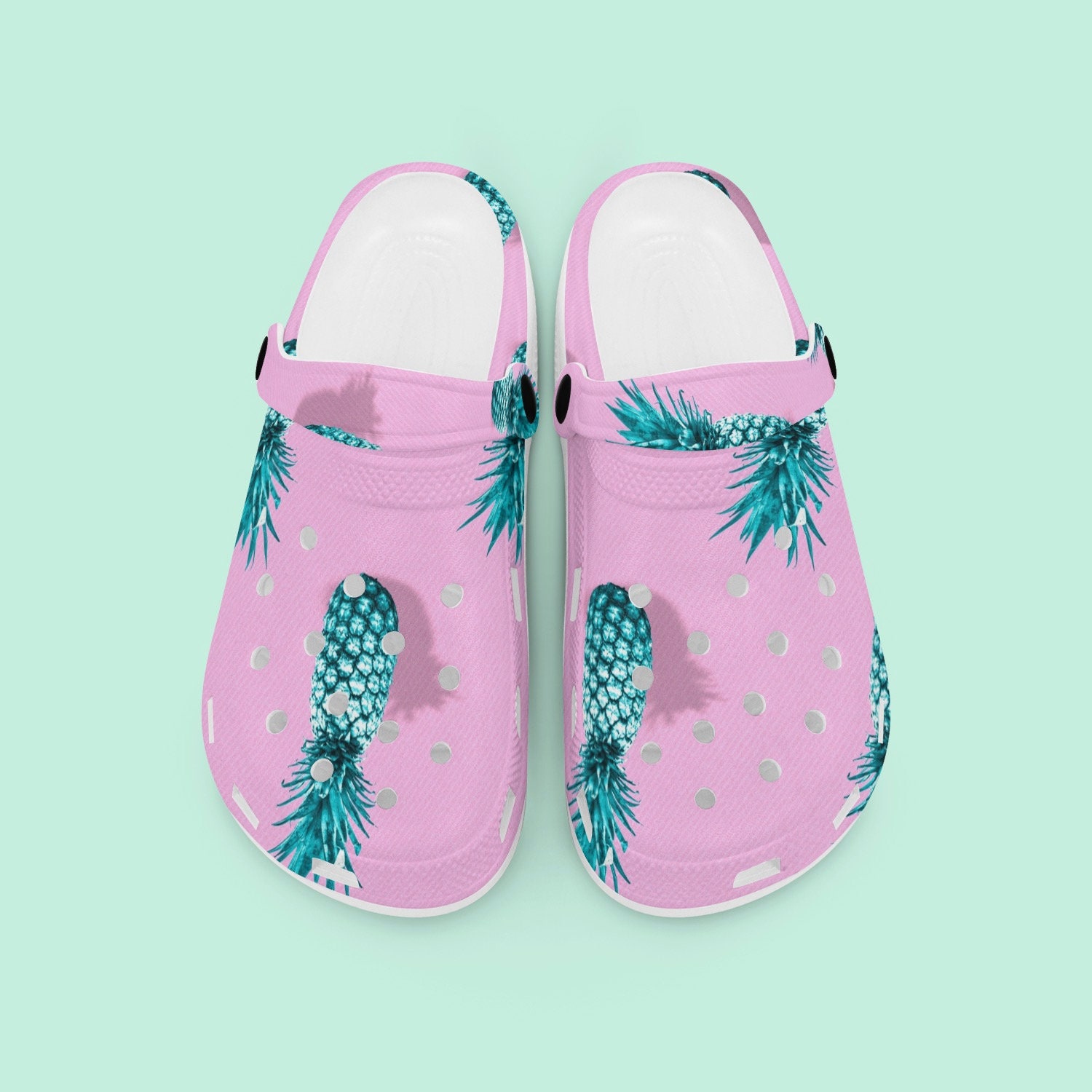 Pineapple Crocs, Pineapple Clog Shoes Unisex, Fruit Crocs, F | Inspire ...