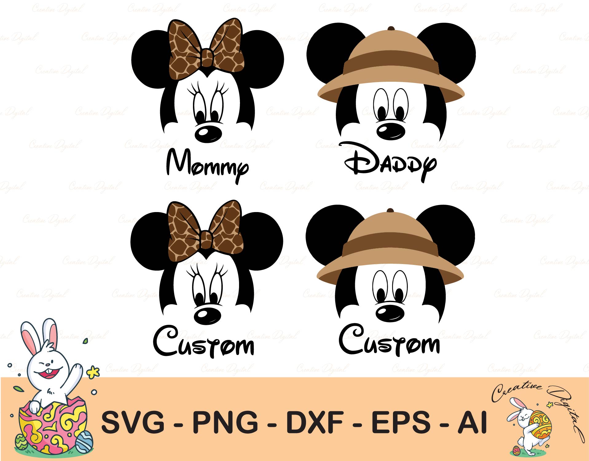 Mickey mouse custom svg, mickey mouse daddy svg, mickey mous | Inspire ...