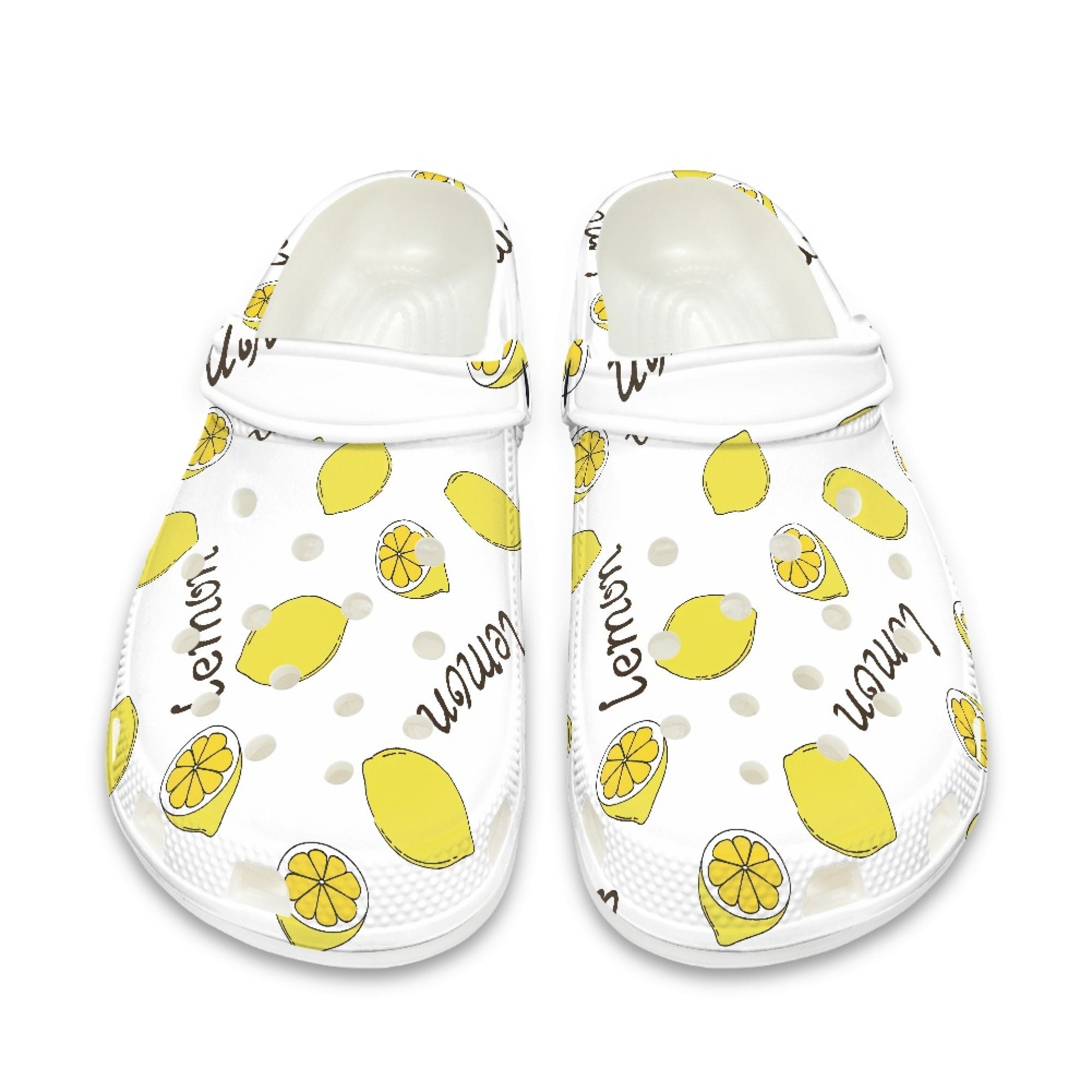 Lemon Crocs, Lemon Clog Shoes Unisex, Fruit Crocs, Fruit San | Inspire ...