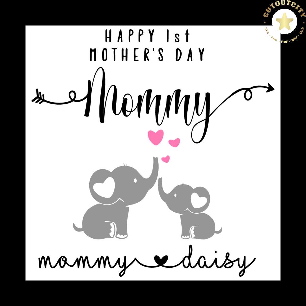 1st Mothers Day Svg, First Mom Day Svg, Mommy Daisy Svg, Mot | Inspire ...