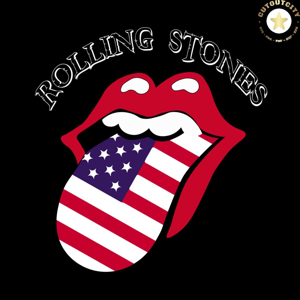 Rolling Stones, Independence Day Svg, 4th Of July, Patriotic - Inspire ...