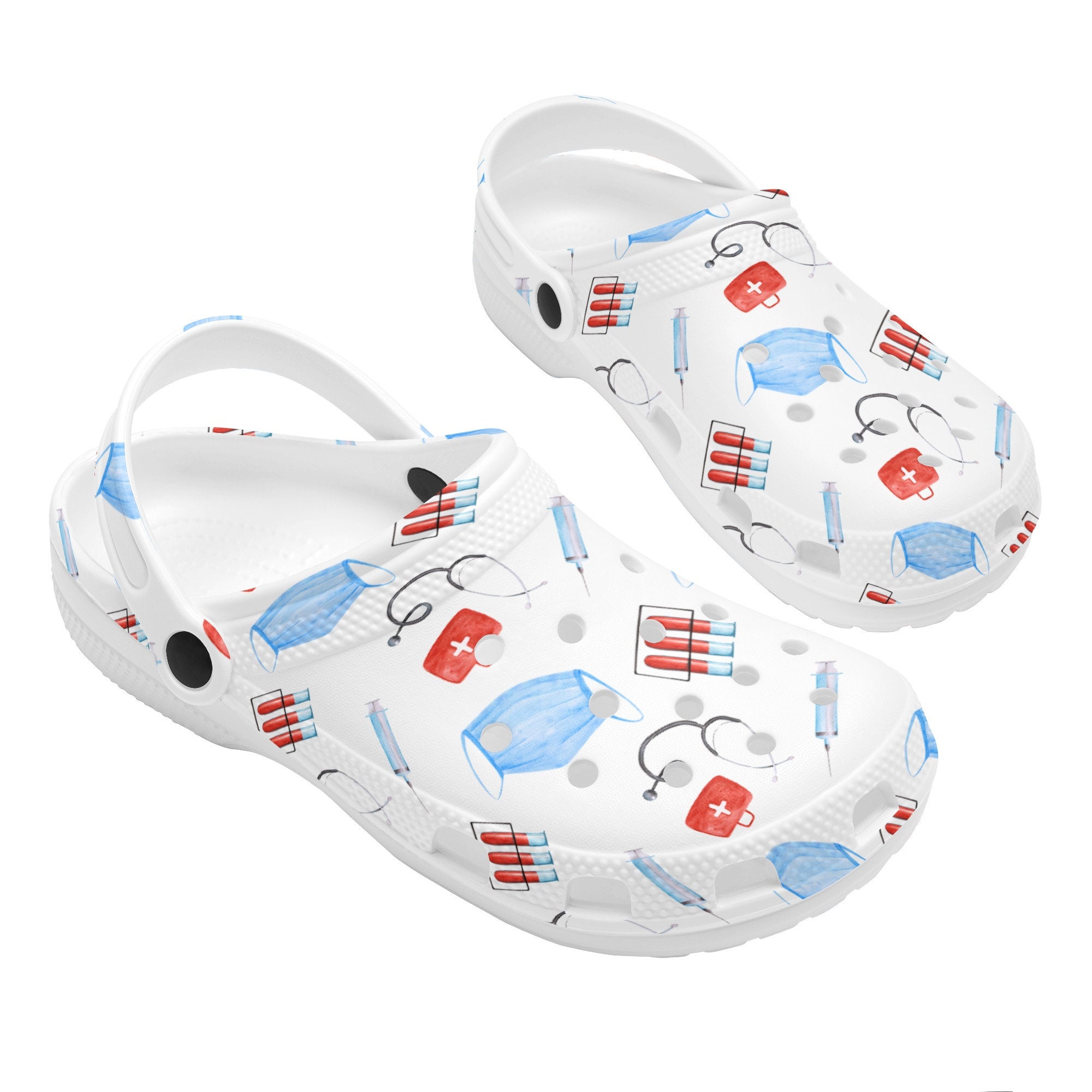 Nurse Crocs, Medical Crocs, Medical Clog Shoes Unisex, Nurse - Inspire ...