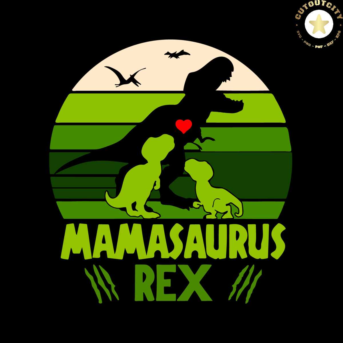 Mamasaurus Rex Svg, Mother's T Rex Svg | Inspire Uplift