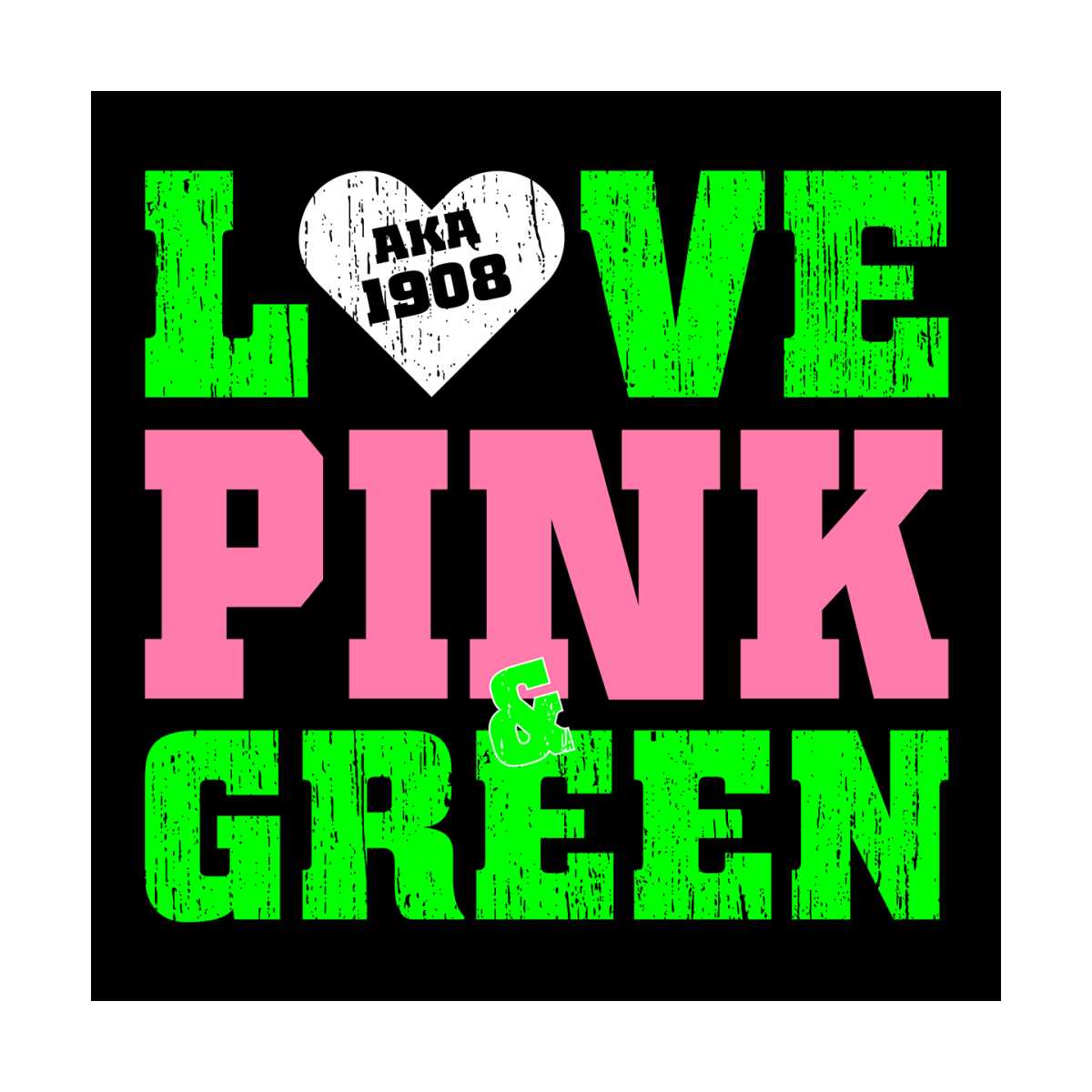 Love pink and green aka, Sorority Svg, Aka Girl gang svg, ak - Inspire ...