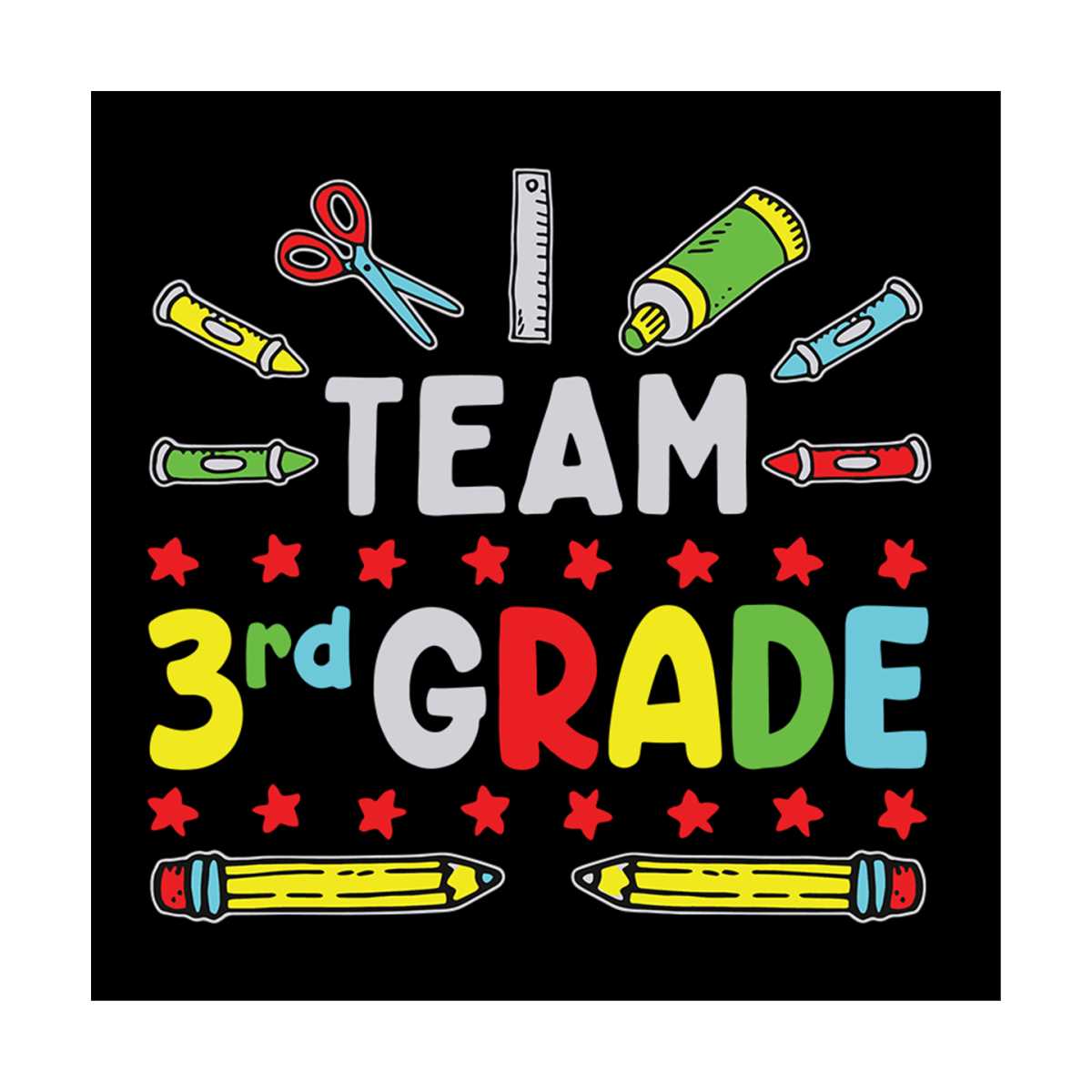 I team 3rd grade, 3rd grade svg, 3rd grade shirt, gift for 3 | Inspire ...