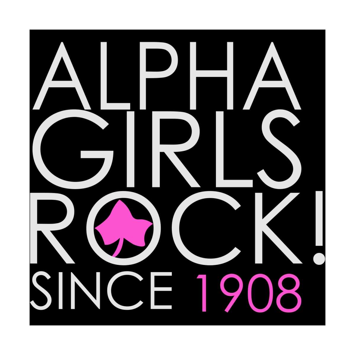 Alpha Girls Girl Rock Svg, Aka Sorority Gift, Aka Sorority S | Inspire ...